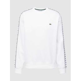 Lacoste Classic Fit Sweatshirt mit Label-Stitching