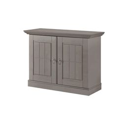 maison bleue Sideboard Florian ¦ grau ¦ Maße (cm): B: 118,5 H: 90,1