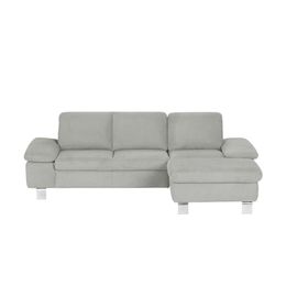 Smart Ecksofa Finola ¦ grau ¦ Maße (cm): B: 240 H: 80 T: 152