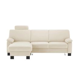 meinSofa Ecksofa Veit ¦ creme ¦ Maße (cm): B: 232 H: 90 T: 168