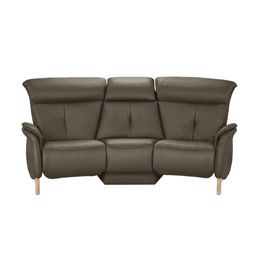 himolla Einzelsofa Leder 4708 ¦ braun ¦ Maße (cm): B: 216 H: 97 T: 1