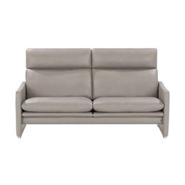 erpo just relax Ledersofa JR 290 Trento ¦ grau ¦ Maße (cm): B: 174 H