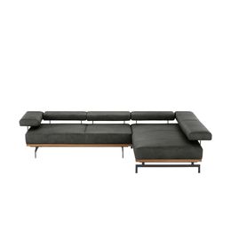 JOOP! Ecksofa Leder 24/7 8106 ¦ schwarz ¦ Maße (cm): B: 237 H: 85 T: