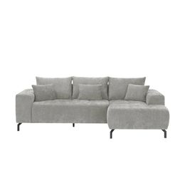 switch Ecksofa Astrid ¦ grau ¦ Maße (cm): B: 252 H: 94 T: 150