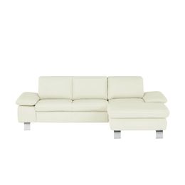 Smart Ecksofa Finola ¦ weiß ¦ Maße (cm): B: 240 H: 80 T: 152