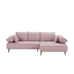 switch Ecksofa Seledo ¦ rosa/pink ¦ Maße (cm): B: 284 H: 88 T: 193