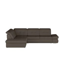 Lounge Collection Ecksofa Leder Spencer ¦ braun ¦ Maße (cm): B: 323