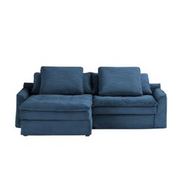 Soho Ecksofa Sake ¦ türkis/petrol ¦ Maße (cm): B: 234 H: 95 T: 182