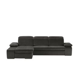 switch Ecksofa aus Mikrofaser Avilla ¦ schwarz ¦ Maße (cm): B: 285 H: