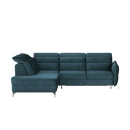 switch Ecksofa Montale ¦ blau ¦ Maße (cm): B: 261 H: 108 T: 229