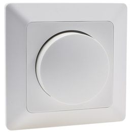 Milos Drehdimmer-Schalter 22781, UP, 3...60 W, 250 V, f&uuml;r LED-Lampen, wei&szlig;
