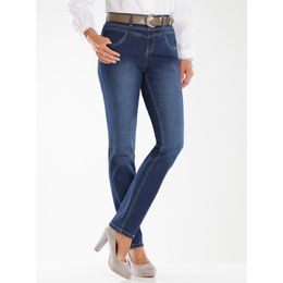 Bequeme Jeans Inspirationen Gr. 25, Kurzgrößen, blau (blue, stone, washed) Damen Jeans