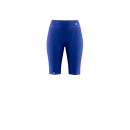 Funktionstights Bauerfeind "COMPRESSION TIGHTS SHORT" Gr. XL, N-Gr, blau (blue) Damen Hosen