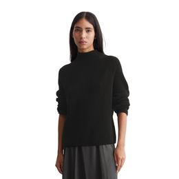 Marc O'Polo Strickpullover MARC O'POLO "aus Organic Cotton" Gr. L, schwarz Damen Pullover