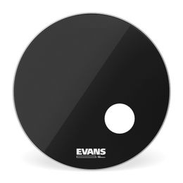 evans EQ3 Black 18" BD18RB Bass Drum Reso