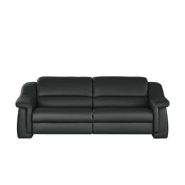 himolla Ledersofa 1501 ¦ schwarz ¦ Maße (cm): B: 232 H: 84 T: 106