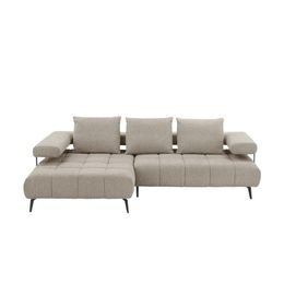 switch Ecksofa MAGNETIC ¦ beige ¦ Maße (cm): B: 266 H: 69 T: 180