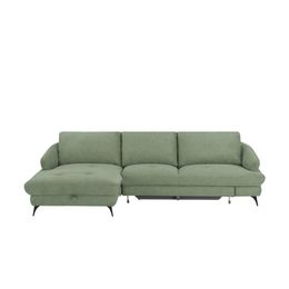 switch Ecksofa Futuro ¦ grün ¦ Maße (cm): B: 292 H: 86 T: 180