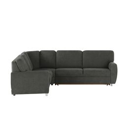 Smart Ecksofa Valencia ¦ schwarz ¦ Maße (cm): B: 270 H: 90 T: 240