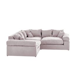 Smart Ecksofa Lionore ¦ rosa/pink ¦ Maße (cm): B: 256 H: 86 T: 256