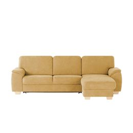 Smart Ecksofa Valencia ¦ gelb ¦ Maße (cm): B: 281 H: 90 T: 173