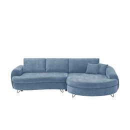 switch Ecksofa Ariana ¦ blau ¦ Maße (cm): B: 302