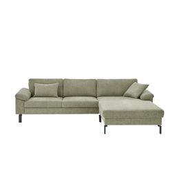 Max Schelling Ecksofa Maximum ¦ grün ¦ Maße (cm): B: 255 H: 89 T: 1