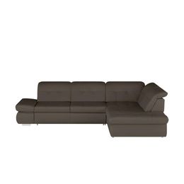 Lounge Collection Ecksofa Leder Spencer ¦ braun ¦ Maße (cm): B: 323