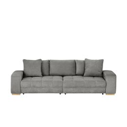 bobb Big Sofa Caro ¦ grau ¦ Maße (cm): B: 302 H: 68 T: 136