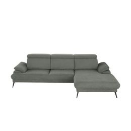 switch Ecksofa Sicilia ¦ grau ¦ Maße (cm): B: 290 H: 101 T: 187