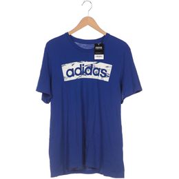 Adidas Herren T-Shirt, blau, Gr. 54