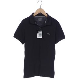 s.Oliver Herren Poloshirt, grau, Gr. 46