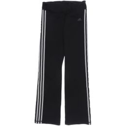 Adidas Damen Stoffhose, schwarz, Gr. 0