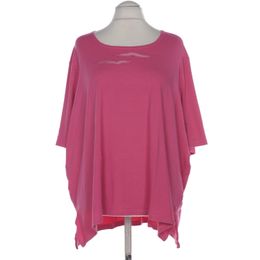 Ulla Popken Damen T-Shirt, pink, Gr. 54