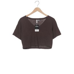 H&M H&M Damen T-Shirt, braun, Gr. 34