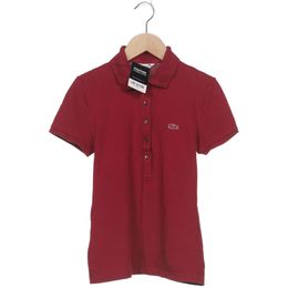 Lacoste Damen Poloshirt, bordeaux, Gr. 36