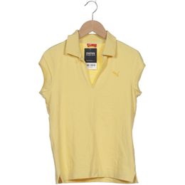 Puma Damen Poloshirt, gelb, Gr. 36