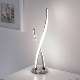 Paul Neuhaus LED-Tischleuchte Polina, Touchdimmer, silber