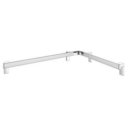 KEUCO AXESS Eck-Dusch-/Wannenhandlauf aus Metall, 85 x 65 cm, 35011178602 35011178602