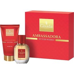 Gisada Damendüfte Ambassadora Geschenkset Eau de Parfum Spray 50 ml + Shower Gel 100 ml