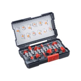 kwb Fr&auml;ser-Set, 757295, 12-teilig