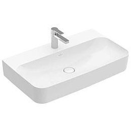 Villeroy & Boch Villeroy & Boch Finion Waschtisch 416881R1 80x47cm, weiss, Ceramicplus, ohne Überlauf