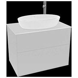 Villeroy & Boch Villeroy und Boch Finion Waschtischunterschrank F87100GJ 80x60,3cm, Abdeckplatte white matt, Light grey matt