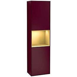 Villeroy & Boch Villeroy und Boch Finion Hochschrank F460HFHB 41,8x151,6x27cm, links, Regal Gold Matt Lacquer, Peony Matt