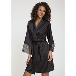 Lascana Kimono schwarz Gr. 34 für Damen