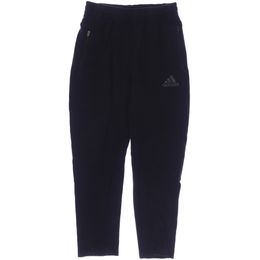 Adidas Herren Stoffhose, schwarz, Gr. 140