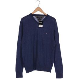 Tommy Hilfiger Herren Pullover, blau, Gr. 54