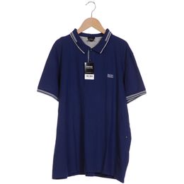 BOSS Green Herren Poloshirt, blau, Gr. 58