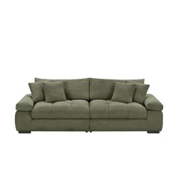 bobb Big Sofa Hella ¦ grün ¦ Maße (cm): B: 262 H: 96 T: 140