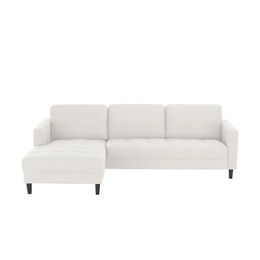 Smart Ecksofa Geradine ¦ weiß ¦ Maße (cm): B: 260 H: 85 T: 170